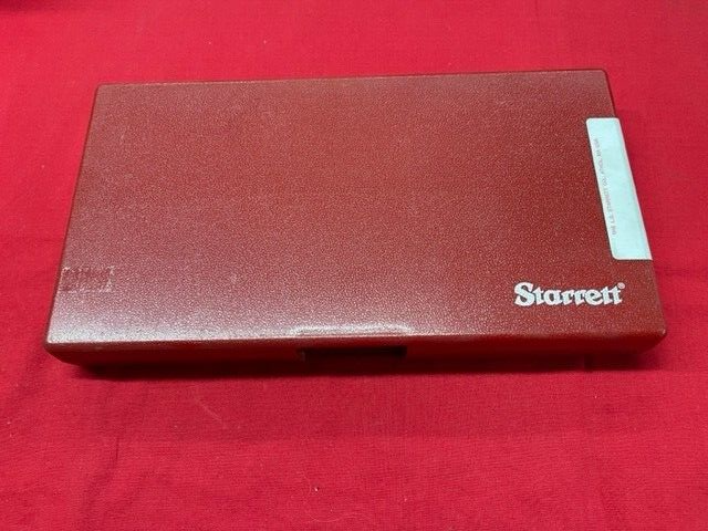 Starrett PT28266 Plastic Case with Foam Insert for 5" Micrometers IN ...