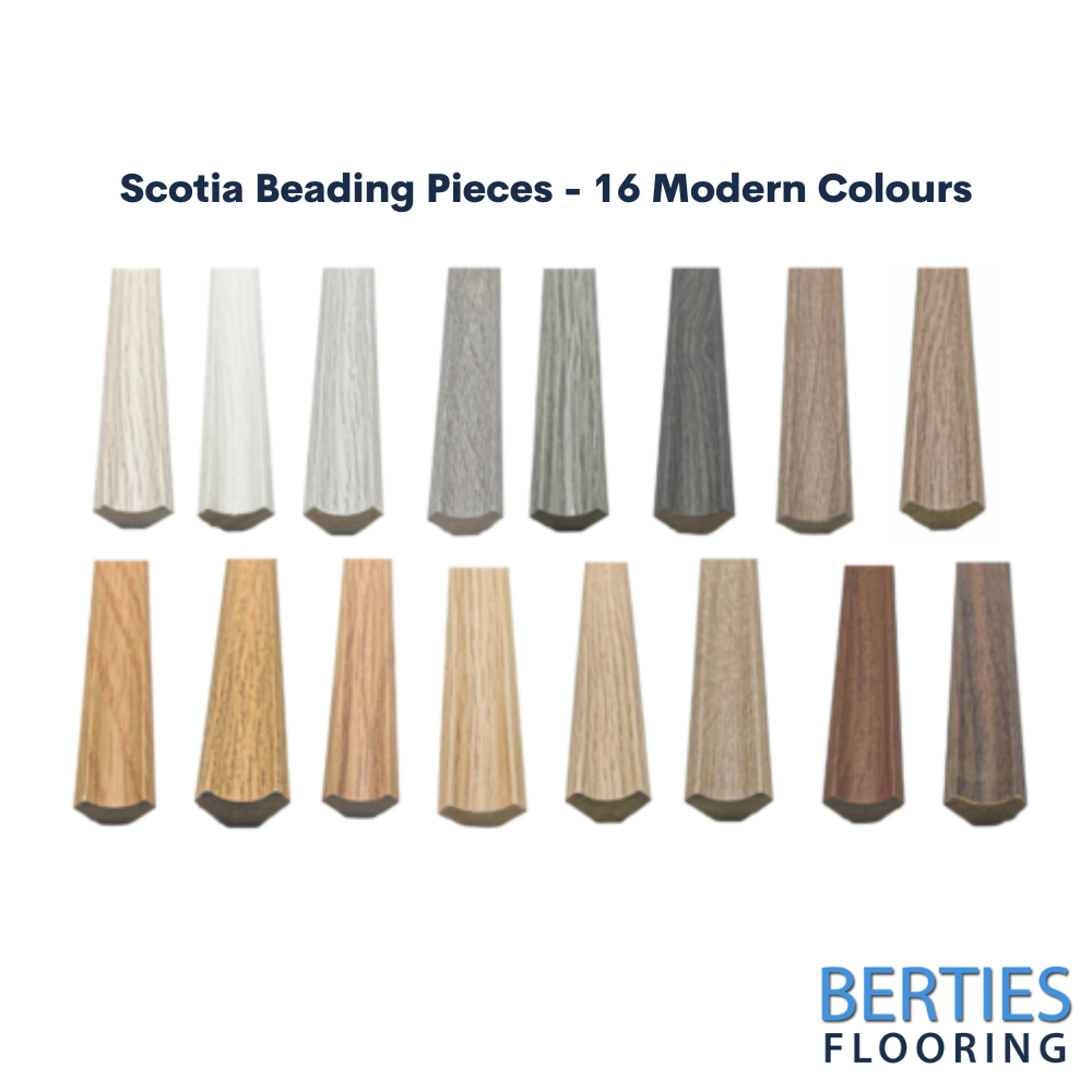 Scotia Beading Flooring Edging Strips 2.4m Length Scotia Pieces Neat ...