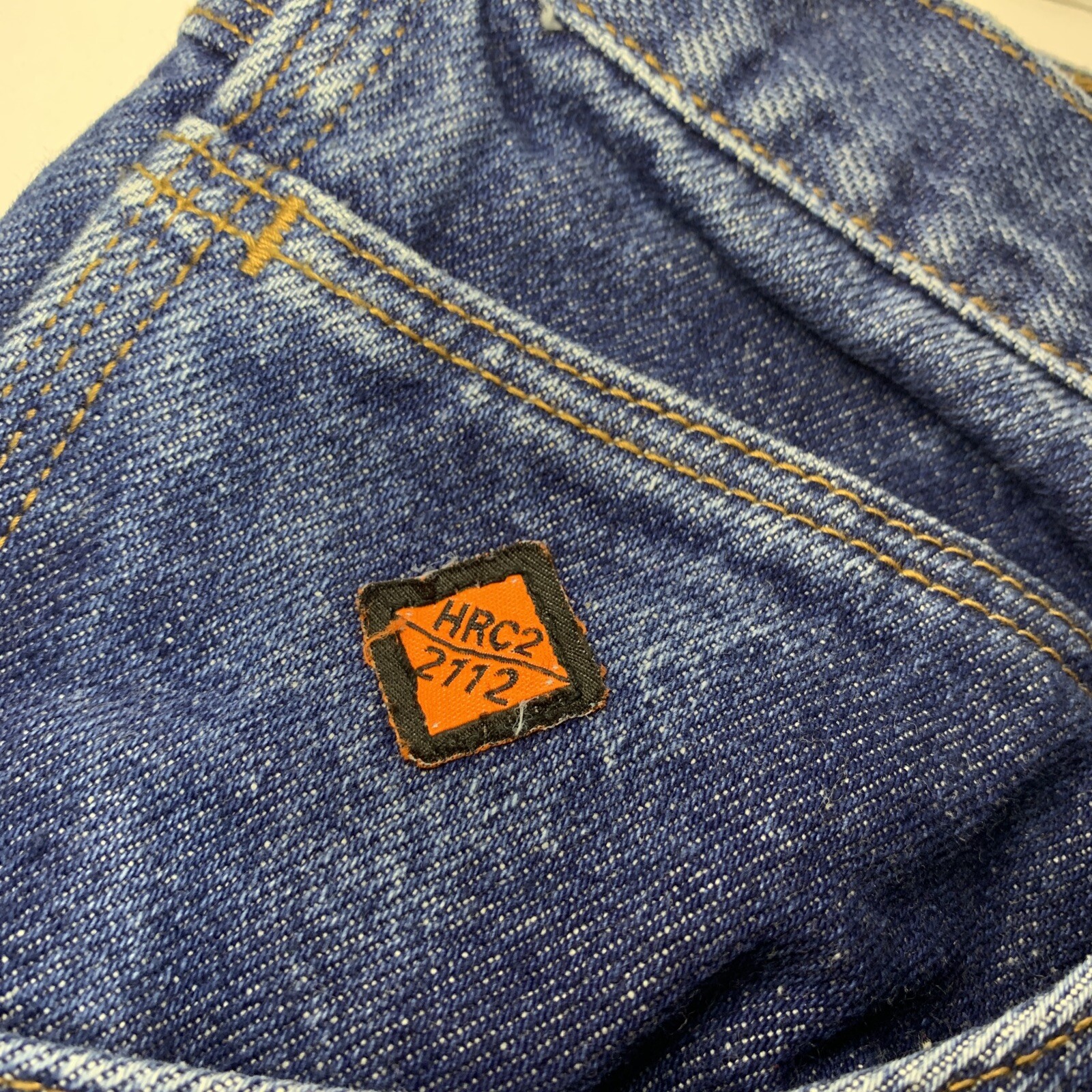 Wrangler FR Jeans Mens 42x34 HRC2 Flame Resistant Blue Denim 2112 ...