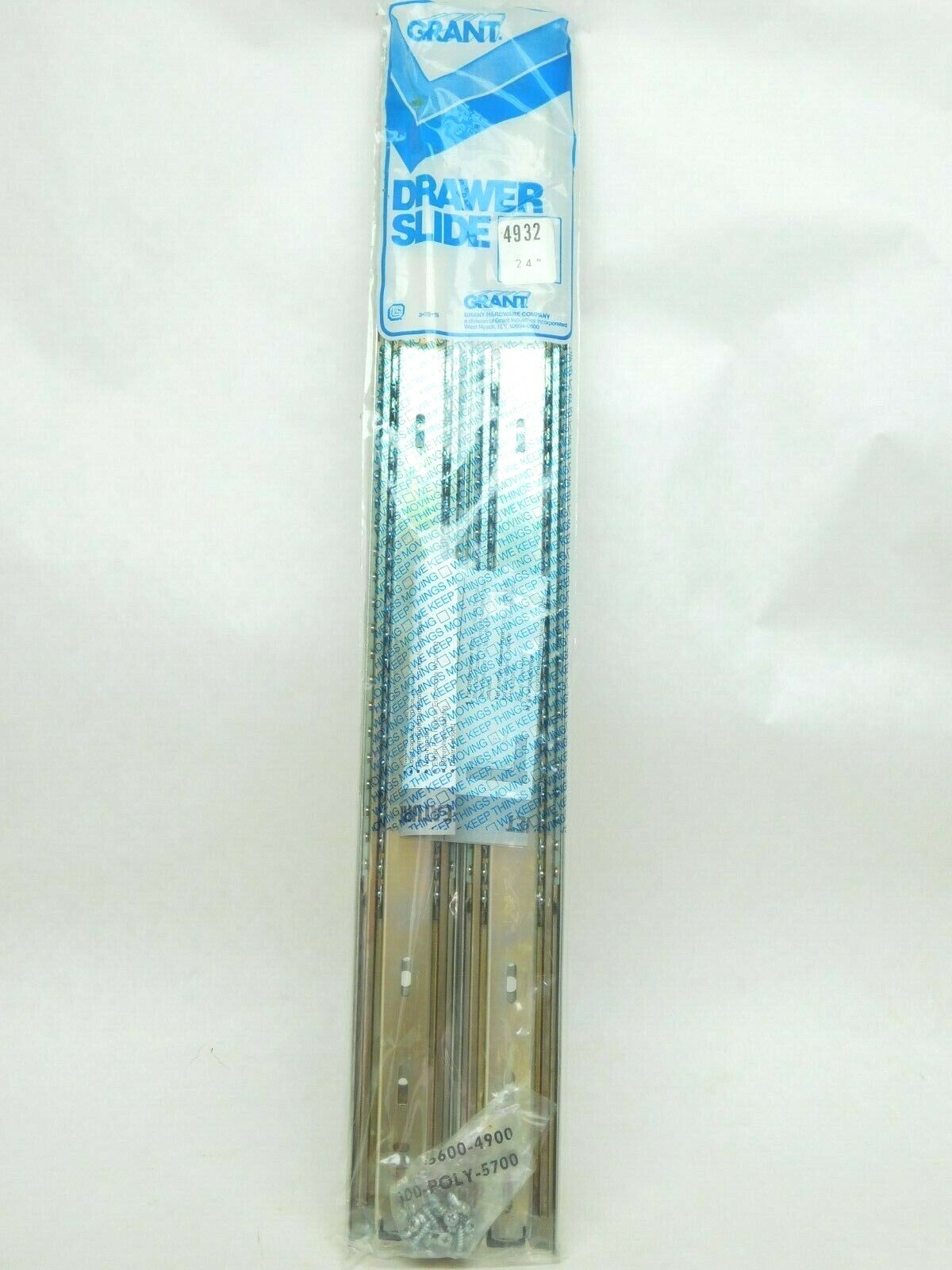 Pair - Grant 4932 - 24" Full Extension Drawer Slides HEAVY DUTY! 120 ...