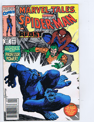 Marvel Tales starring Spider-Man #241 Marvel 1990 Professor Power ! | eBay