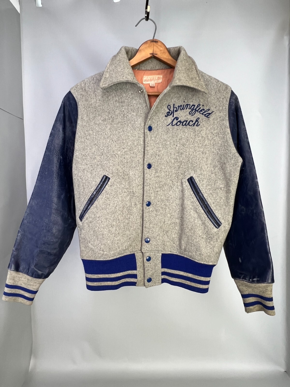 Vintage Mitchell & Ness Varsity Jacket Springfield Co… - Gem