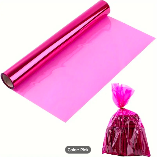 Colour Film Cellophane Window Stained glass Paper Cello Seethrough Wrap ...