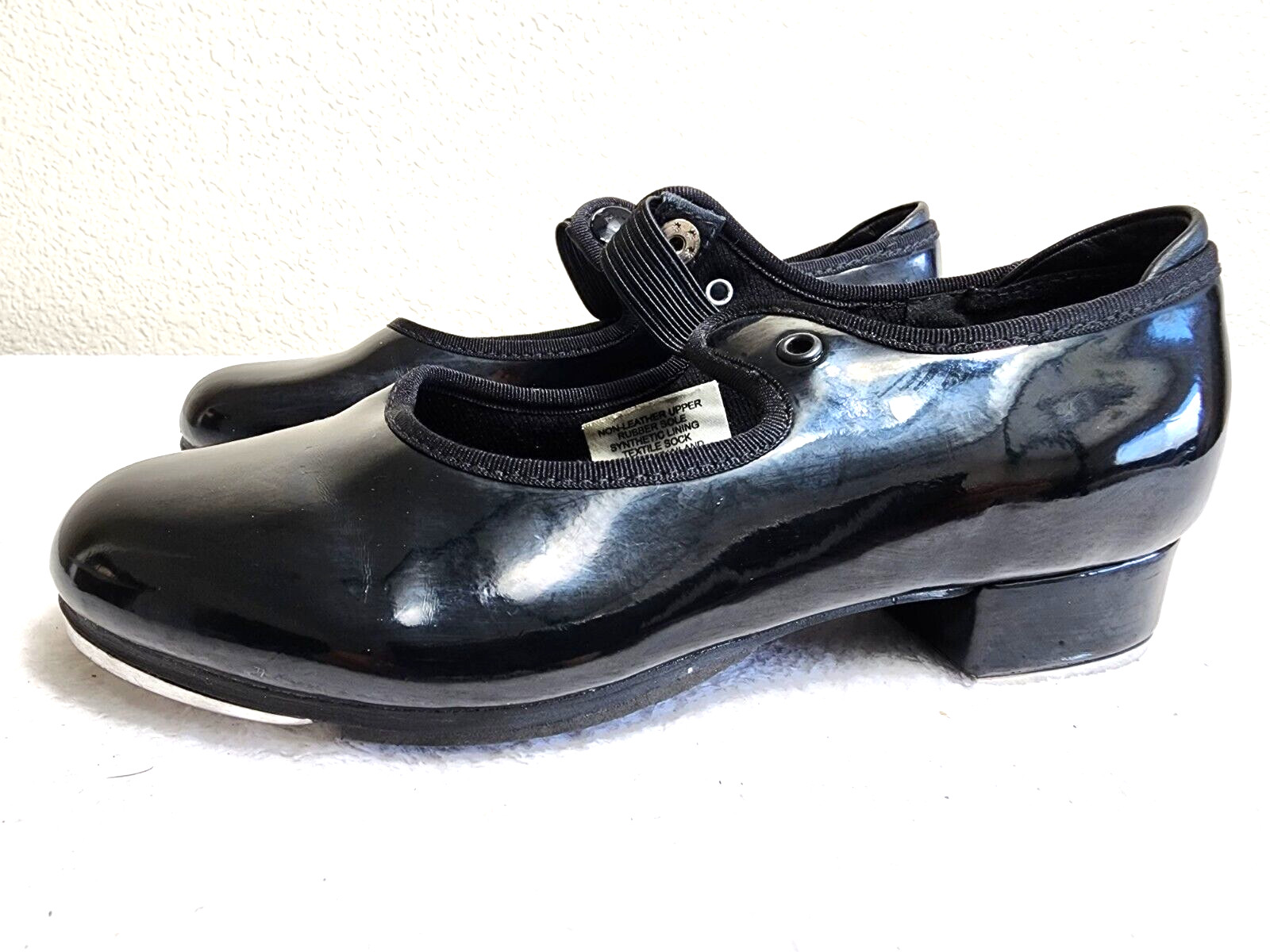 BIOCH Black Patent Leather Techno Tap Shoes Child’s … - Gem