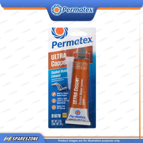 Permatex Ultra Copper Max Temperature Gasket Maker 85G Non-Corrosive | eBay