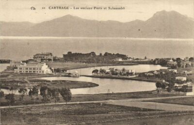 CPA AK TUNISIE CARTHAGE - Les anciens Ports et SALAMMBO (161573) | eBay