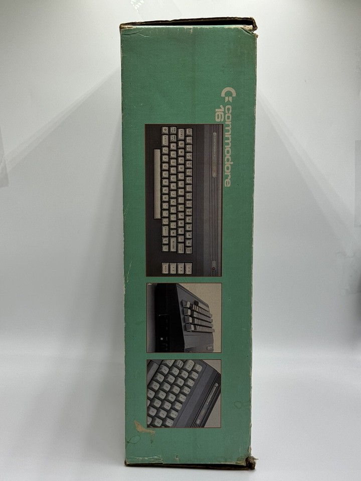 Vintage Commodore 16 Computer w/ Box Tested | eBay
