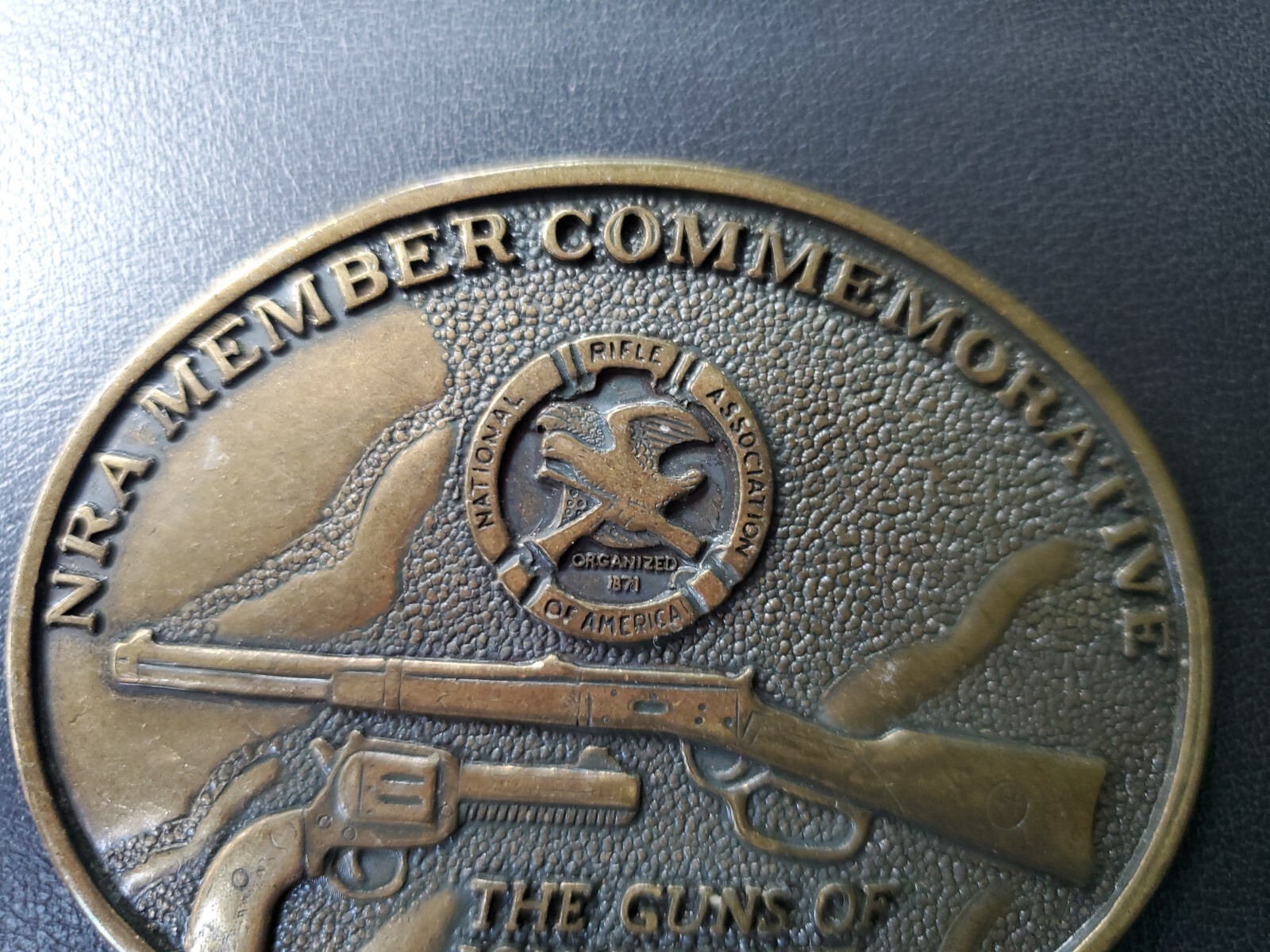 Vtg National Rifle Association NRA Member Commemorati… - Gem