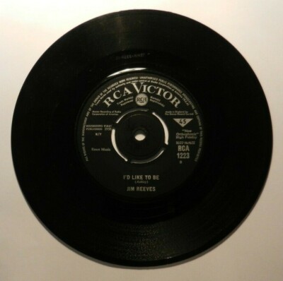 Jim Reeves. I'd Like To Be / Whispering Hope. 7" 45 | eBay