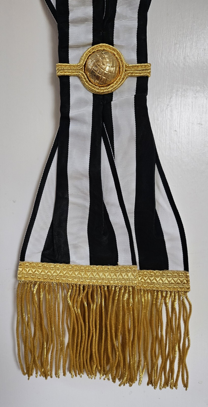 Masonic Freemason Knights Templar Great Priory Sash Golden Braid ...