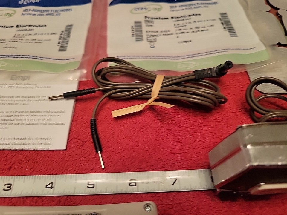 EMPI Select Tens Device, StimCare Self-Adhesive Electrodes and Manual ...
