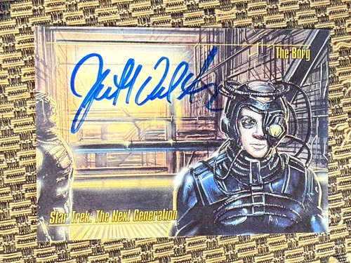 Jonathan del Arco signed sports card Hugh Borg Star Trek TNG Next ...
