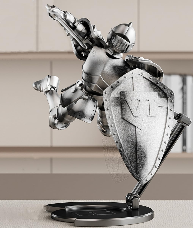 Medieval Knight Action Figure, Multi-Jointed Movable Dummy T13 ...