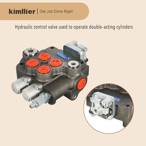 2 Spool Hydraulic Valve 21GPM 3625PSI Hydraulic 2 Spool 21 GPM SAE w ...
