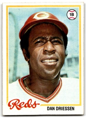1978 Topps Dan Driessen Cincinnati Reds #246 | eBay