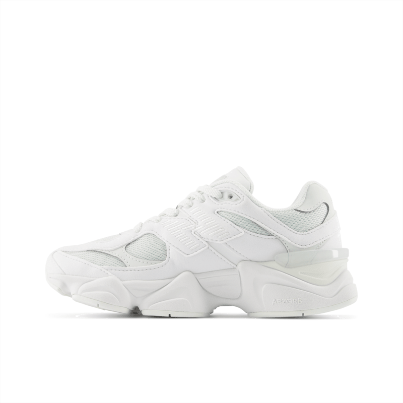 New Balance 9060 Reflection GS & Women's White Sports Sneaker GC9060LL ...