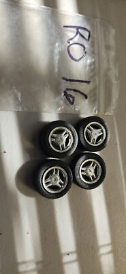 MODEL CAR WHEELS AND TIRES RO16 | eBay