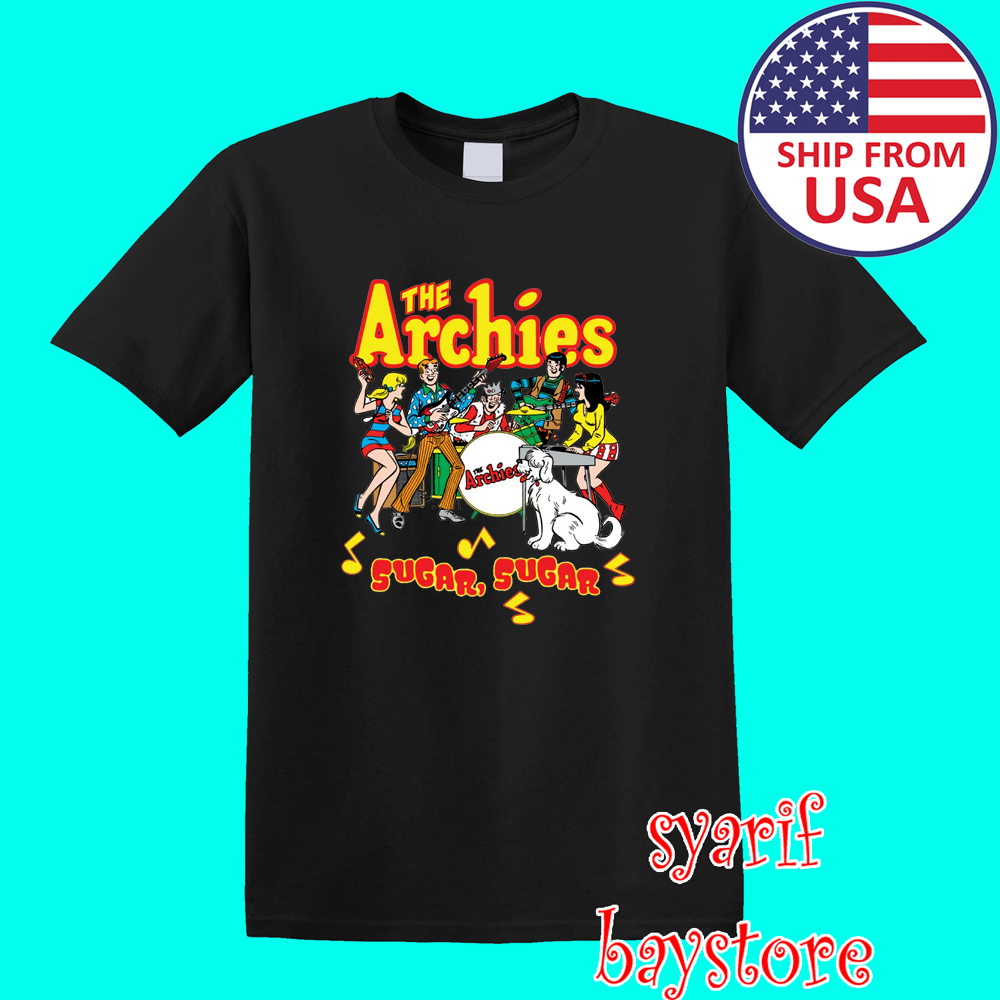 The Archies Sugar Sugar Men's Black Size S to 5XL | eBay