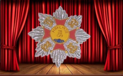 Baron von Steuben Baden Order of Fidelity Breast Star Uniform ...