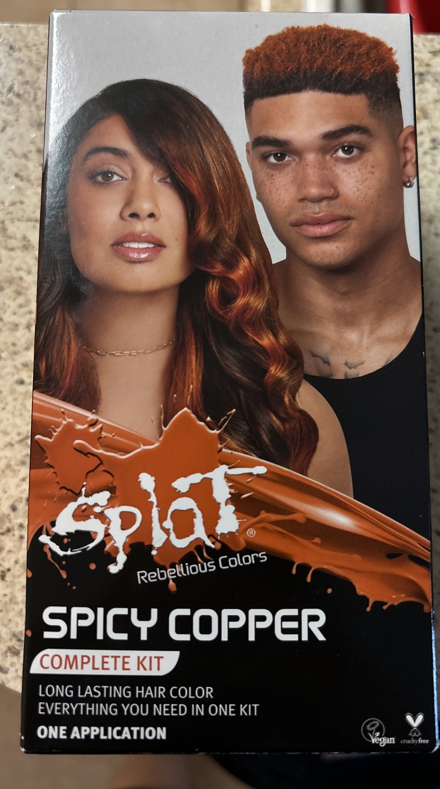Splat Long Lasting Hair Color Complete Kit Spicy Copper for sale online ...