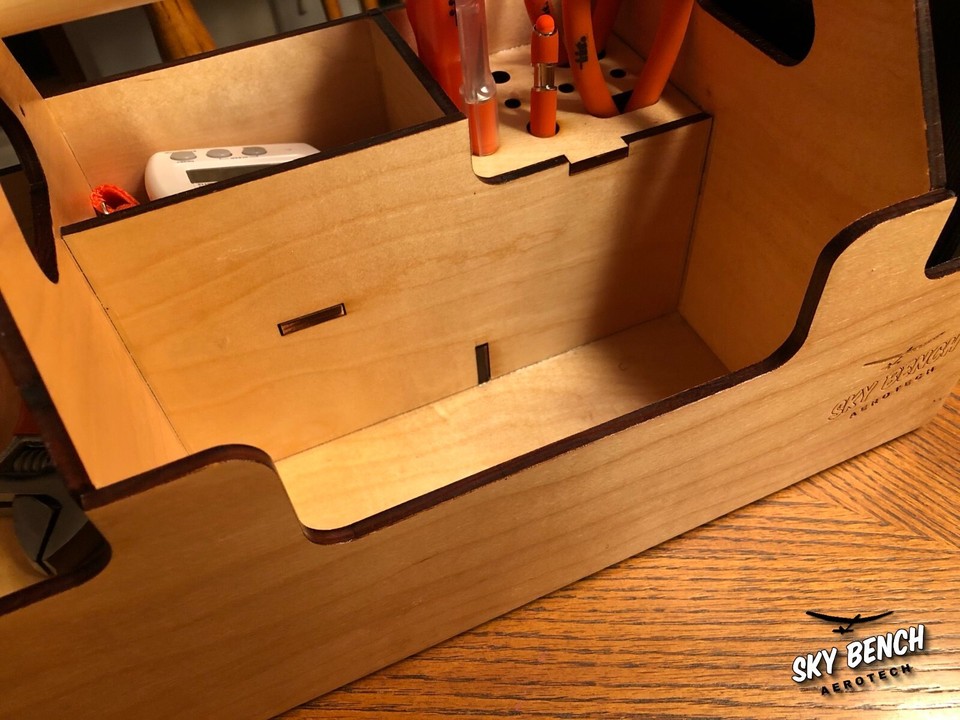 SKYBOX Wooden Flight Box Kit - Lightweight Sailplane and Electric Sky ...