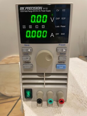 Used BK Precision 9110 Program Mlti Range Digi Pwr Sply, 60V/5A, 100W ...