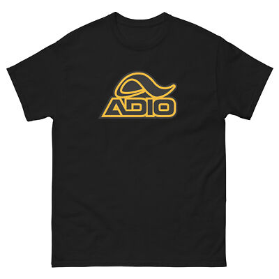 ADIO SKATE BLACK T SHIRT RETRO SKATE DESIGN | eBay