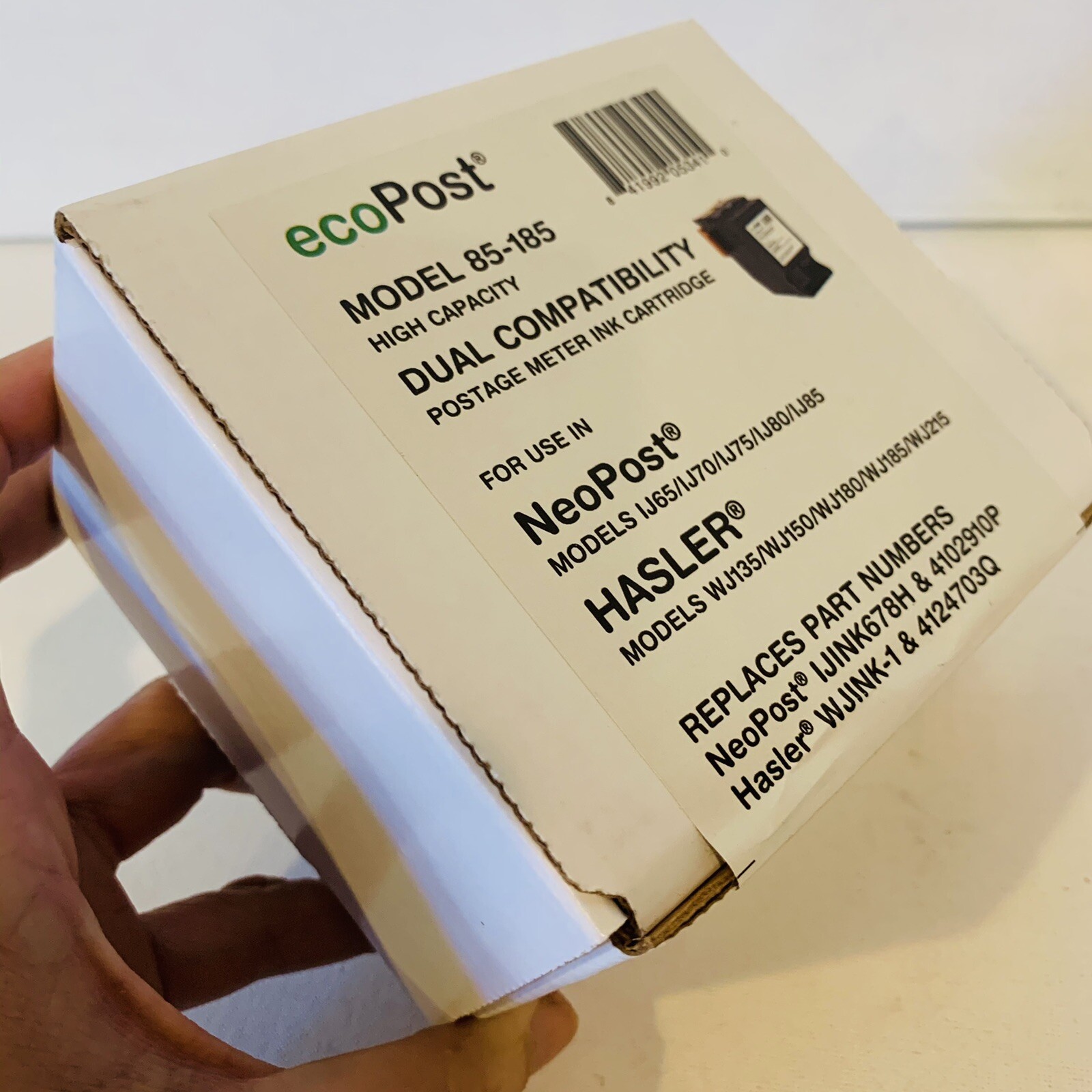 ecoPOST Model 85-185 High Capacity NEOPOST HASLER Postage Meter Ink ...