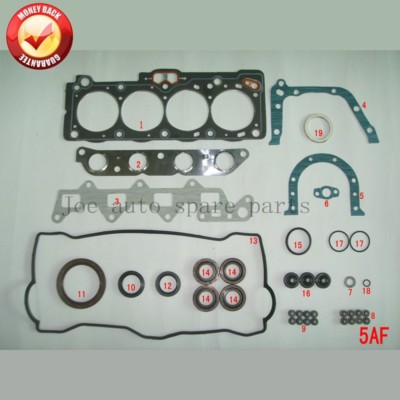 5A 5AF Engine complete Full gasket set kit for Toyota Carina/Corolla ...