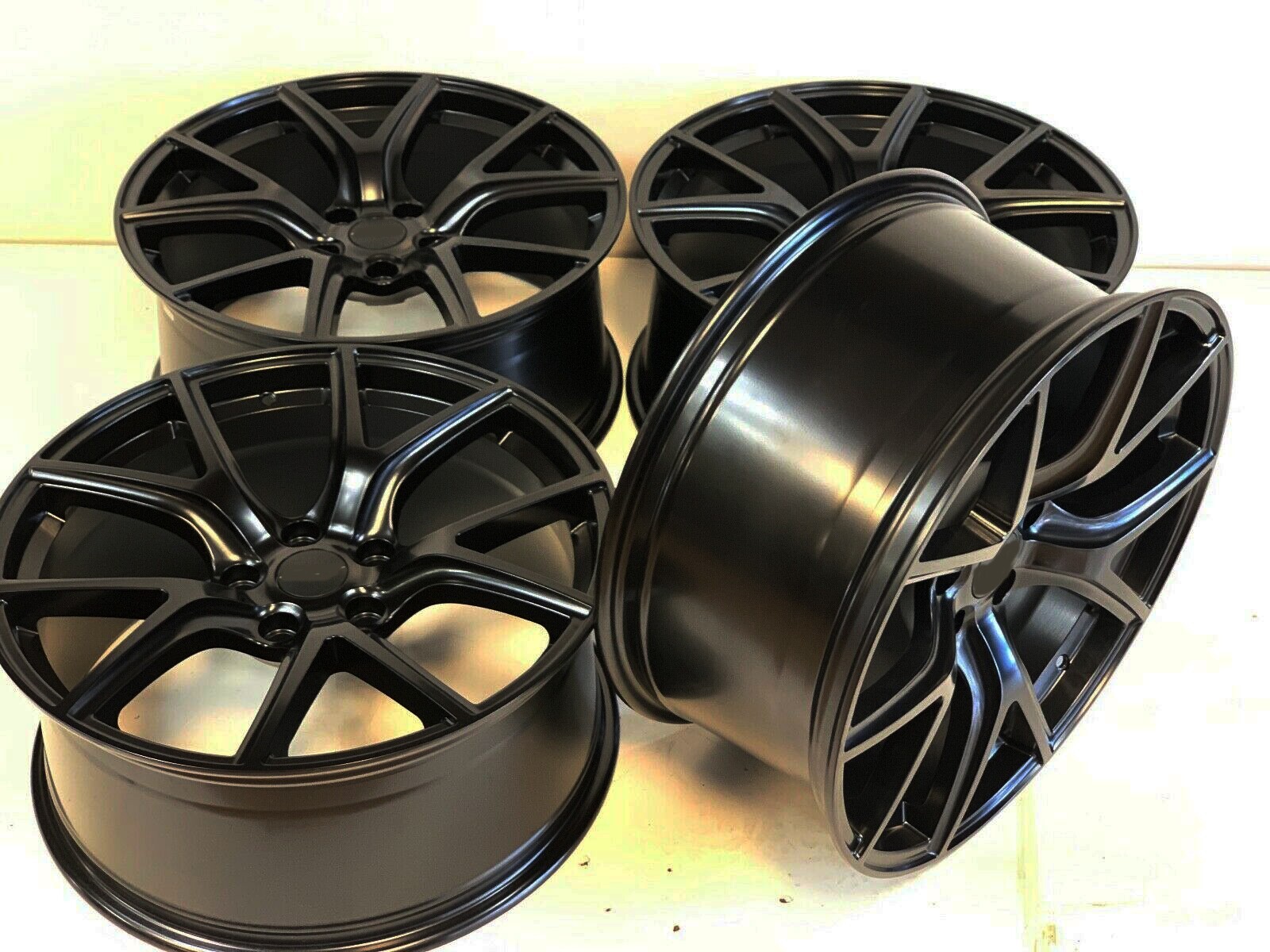 20" FR75 Trackhawk Style Wheels for Jeep Grand Cherokee SRT8 Dodge ...