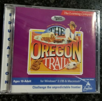NEW SEALED The Oregon Trail Windows/Mac PC 1999 CD ROM Software Game | eBay