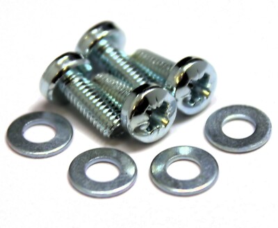 4x M4 10mm Screws + Washers Flat Screen Monitor for VESA Mounting ...