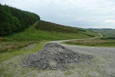 Photo 6x4 Military use only Garth/SN9549 One of the army access roads ...