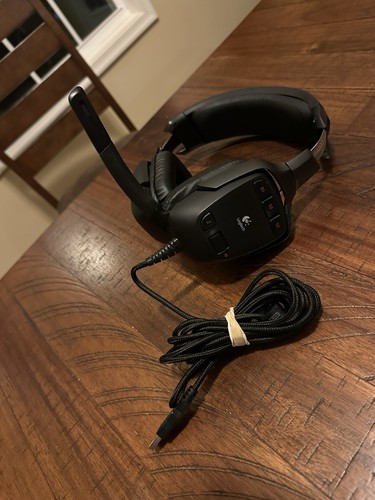 Logitech G35 7.1 Surround Sound Headset Over-ear Microphone Wired USB ...