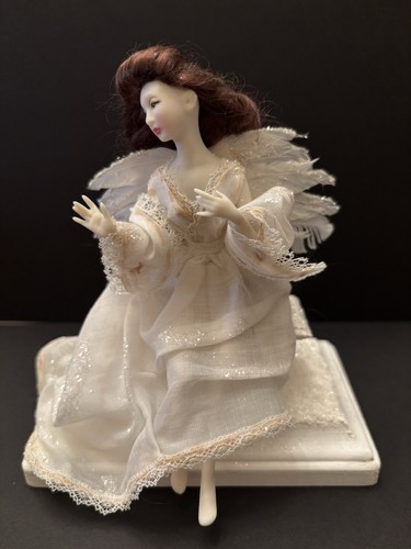 Miniature Dollhouse 1:12 Scale Porcelain Angel Doll One Of A Kind | eBay
