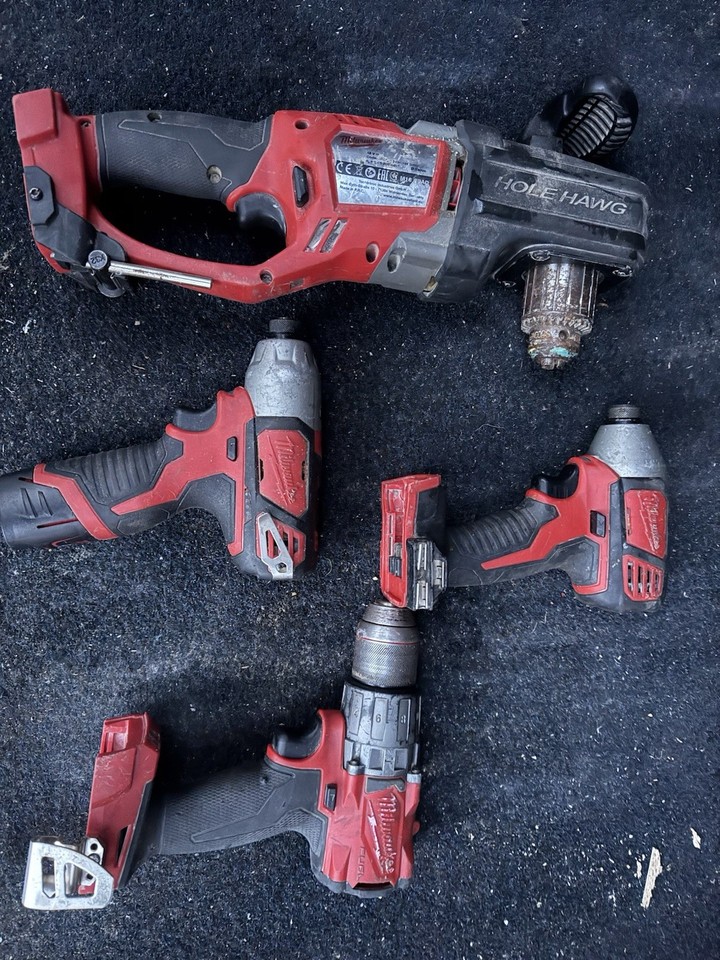 Milwaukee Tools Job Lot Bundle Milwaukee M18 18V Cordless Impact Driver ...