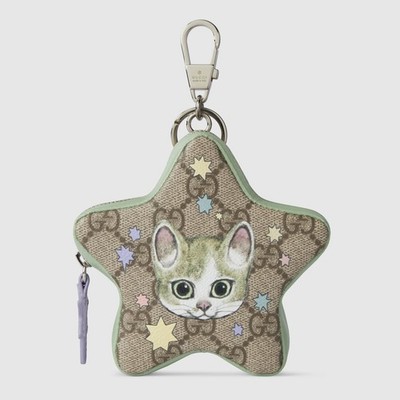 Gucci Yuko Higuchi Key chain Charm Green Japan Limited 2025 | eBay