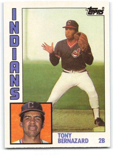 1984 Topps Traded #12T Tony Bernazard NM-MT Indians ID:271119 | eBay