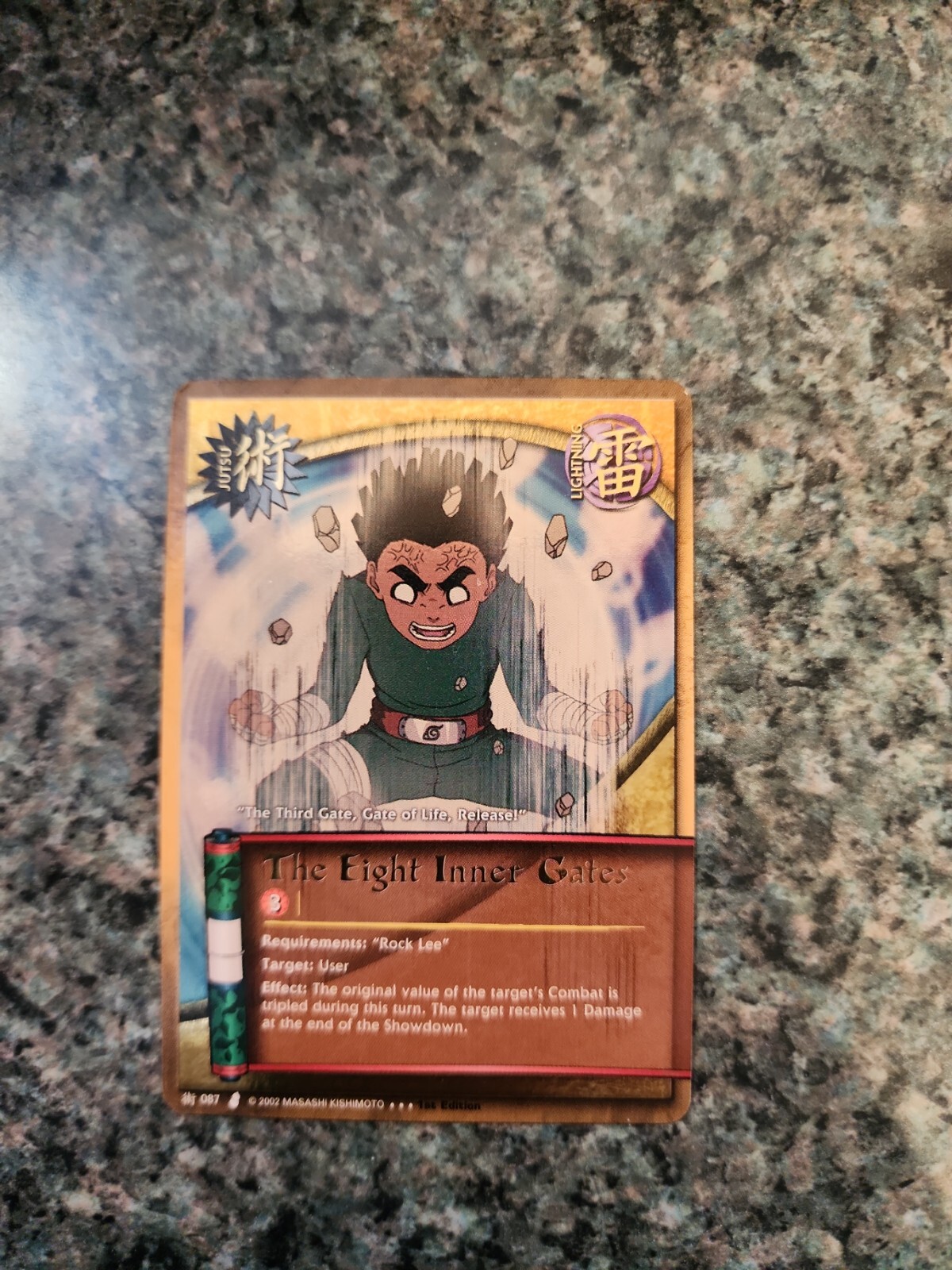 The Eight Inner Gates - J-087 - Super Rare - 1st Edition - Foil" Curse ...