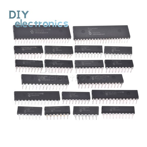 Microcontroller PIC16F84A-04I/PIC16F877A-I/16F648A 16F819 16F627A ...