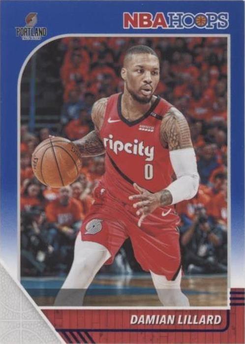 2019-20 Panini NBA Hoops - Damian Lillard #157 Blue for sale online | eBay