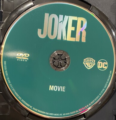 JOKER - DVD *****DISC ONLY 883929672134| eBay
