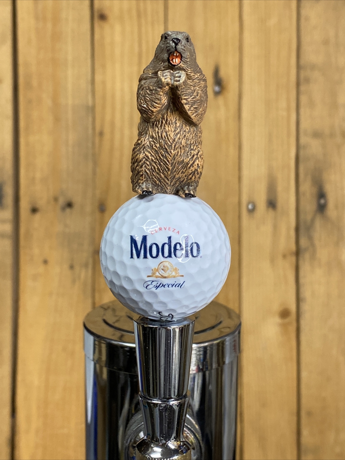 Caddyshack Golf Beer Tap Handle Modelo Ball Gopher Keg Mini Short Stub ...