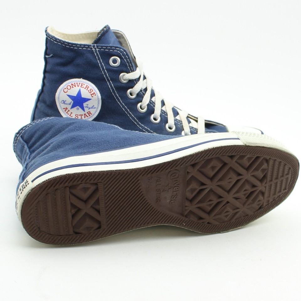 VTG Converse Chuck Taylor All Star Blue High Tops Sneakers M 6.5 / W 8. ...