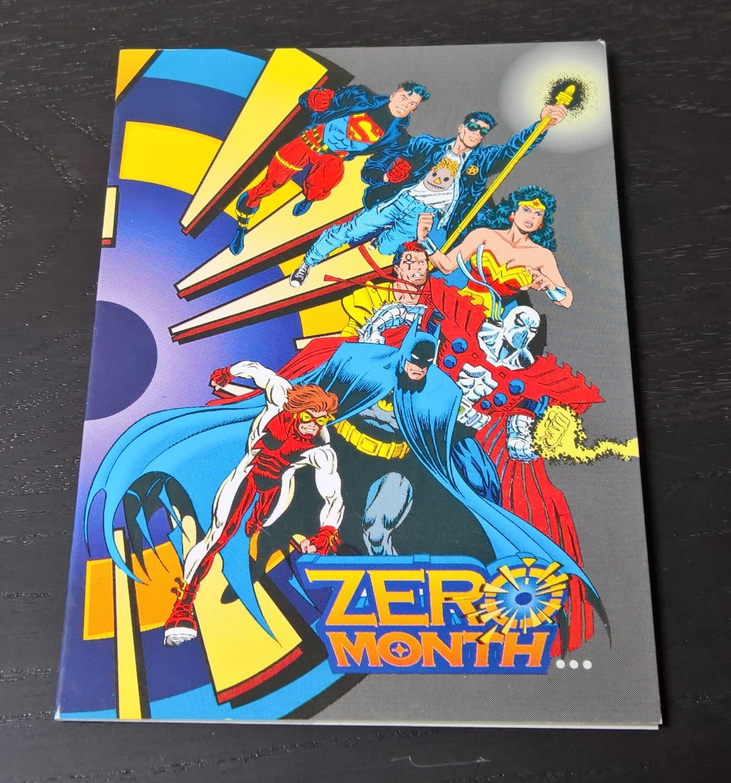 1994 DC Comics Zero Month Promo Card - Lot of 33 Promo Cards! NM ...
