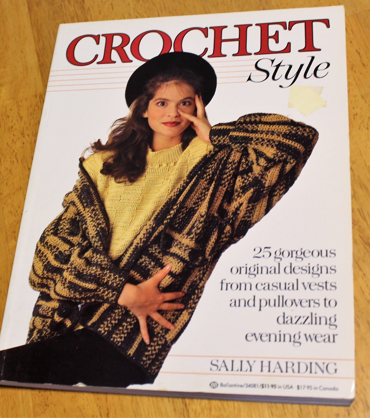Ballantine: CROCHET STYLE - Book #34081 - 25 Designs - Sally Harding ...