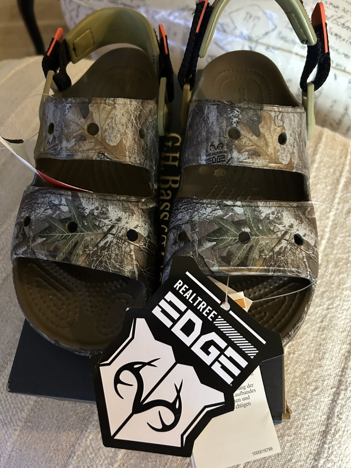 Crocs Real Tree Edge Clog-sandals W7/M5 NWT | eBay