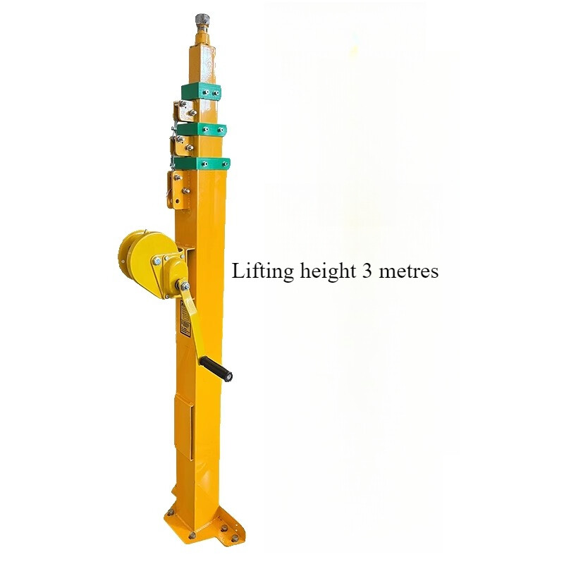 Portable Hand Lift Telescopic Pole Mobile Electric Hydraulic Pole Masts ...