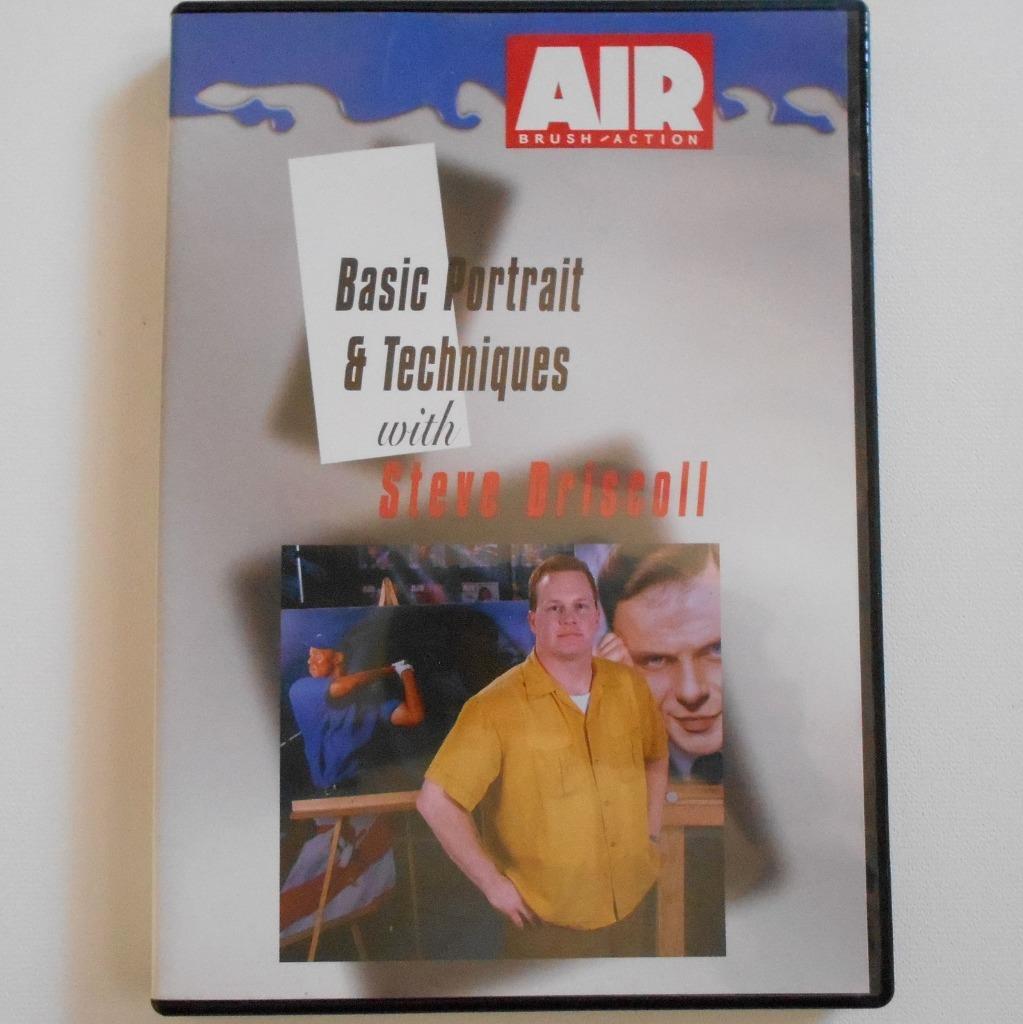 Steve Driscoll Basic Portrait Techniques DVD Airbrush Instruction ...