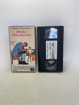 Billy Madison VHS 1995 Adam Sandler 96898239530| eBay